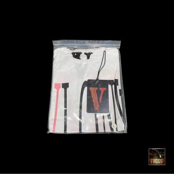 VLONE | Shirts | Vlone Pink Staple Tee White Authentic With Certilogo ...